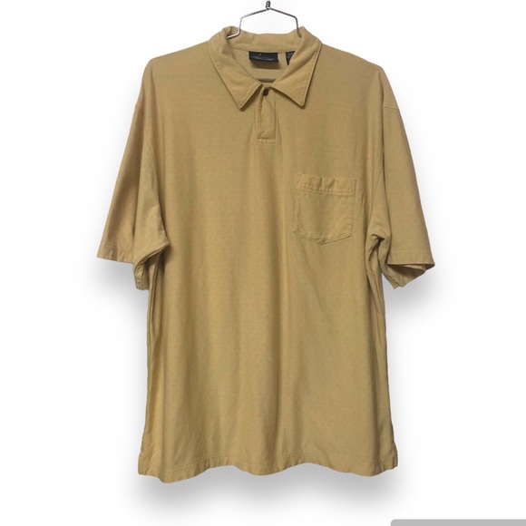 Greg Norman Collection | Shirts | Vintage Greg Norman Shark Khaki Golf ...